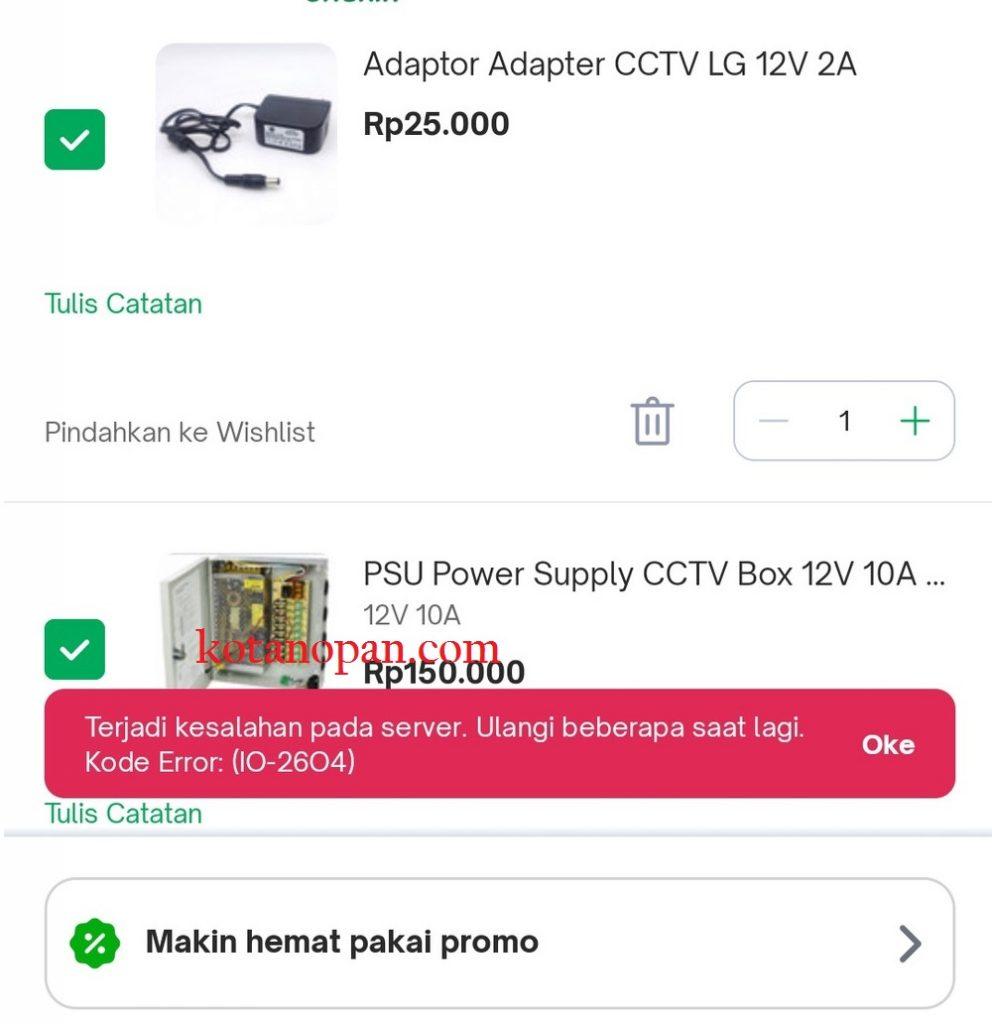 Mengatasi Tokopedia Error Tidak Bisa Beli Barang DiKeranjang